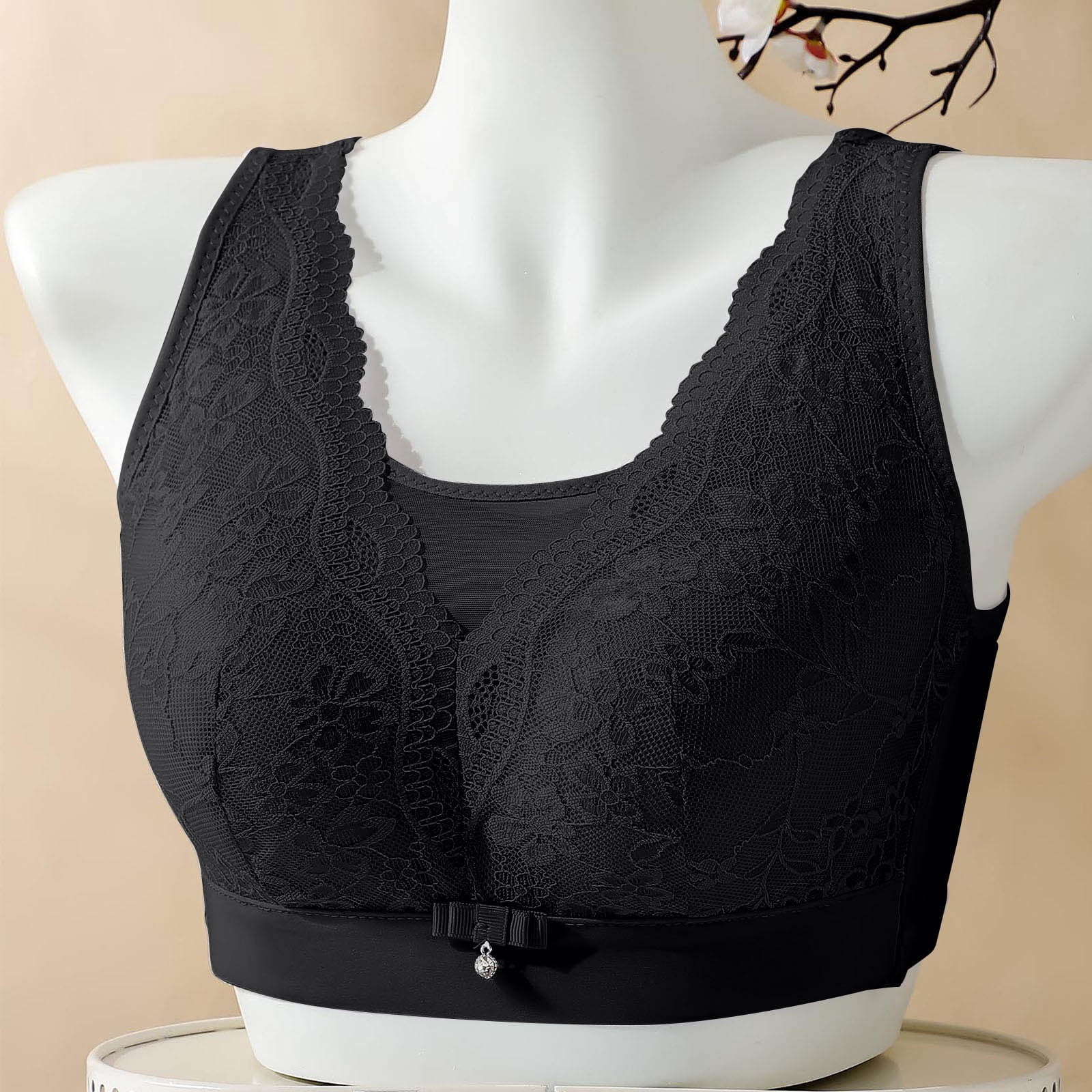 Deal Of The Week Ofreoo Bra For Women Plus Size Lace Comfort Bra