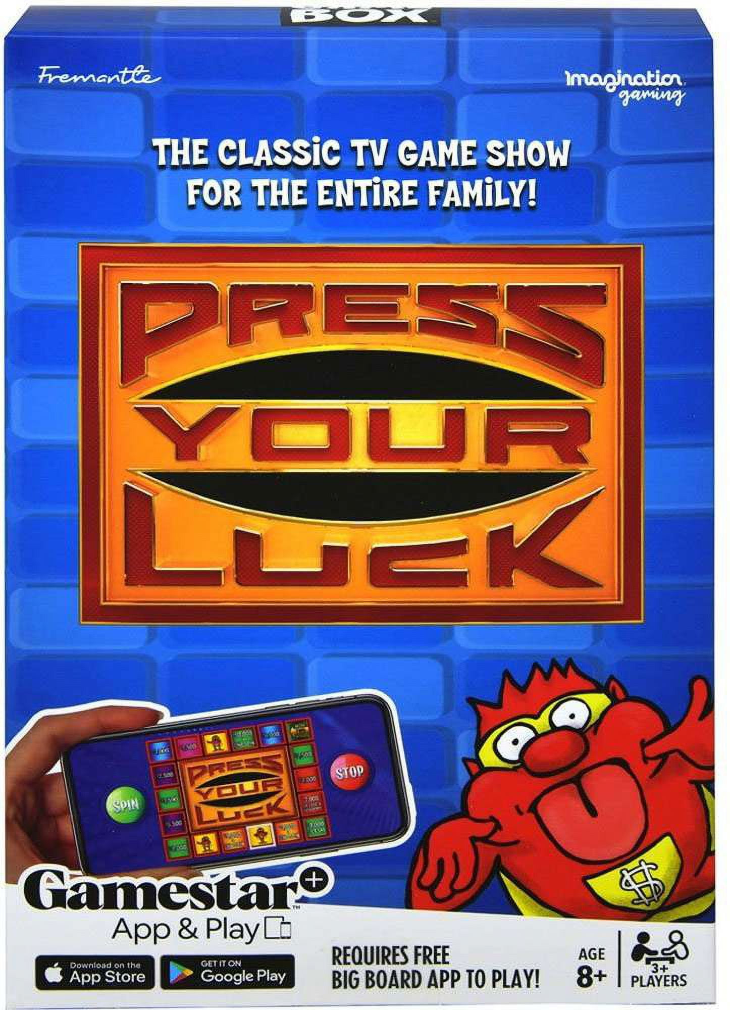 Imagination Gaming Press your Luck Classic Board Games - Walmart.com
