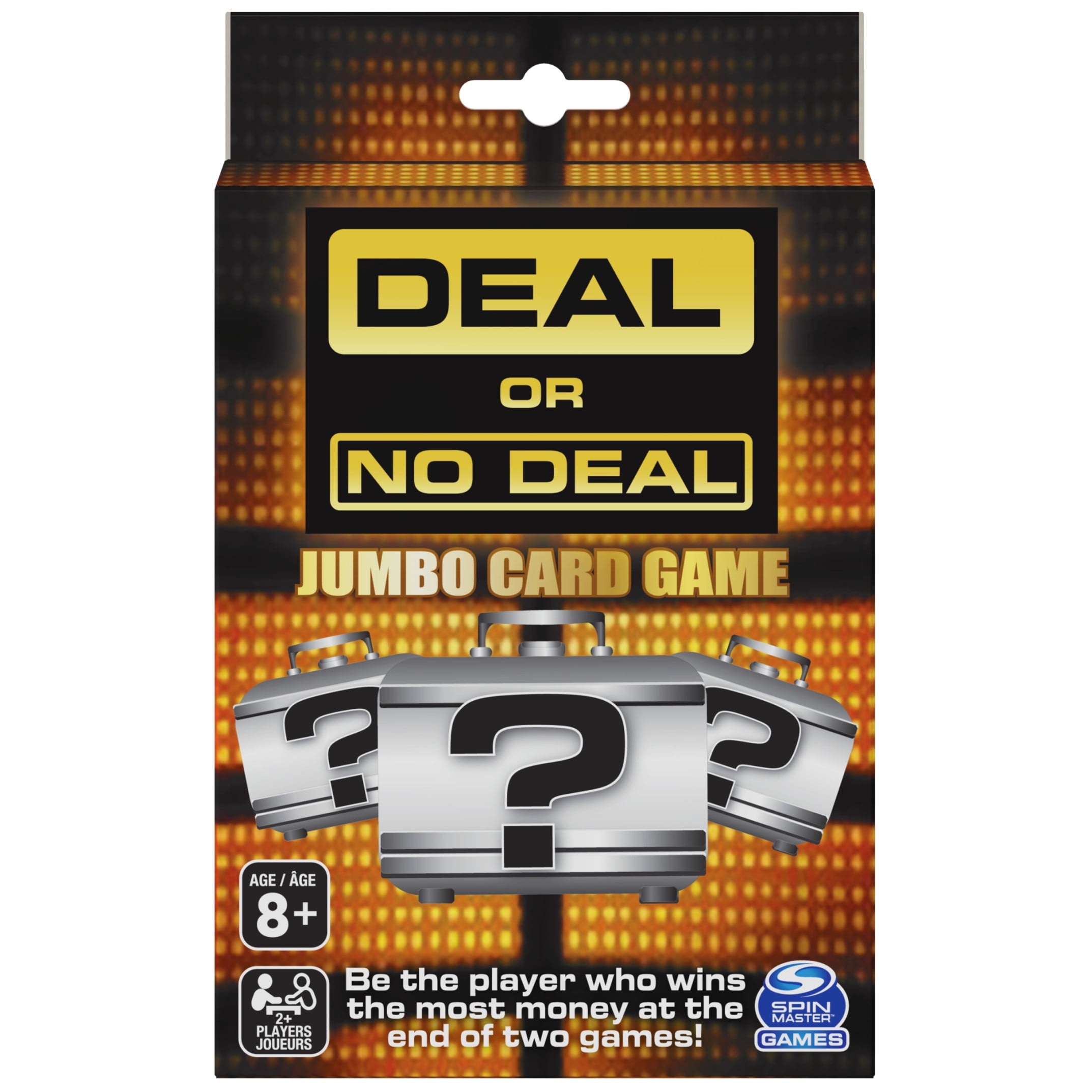 Deal or No Deal Game Show, Jumbo Card Game, For Families and Kids Ages ...