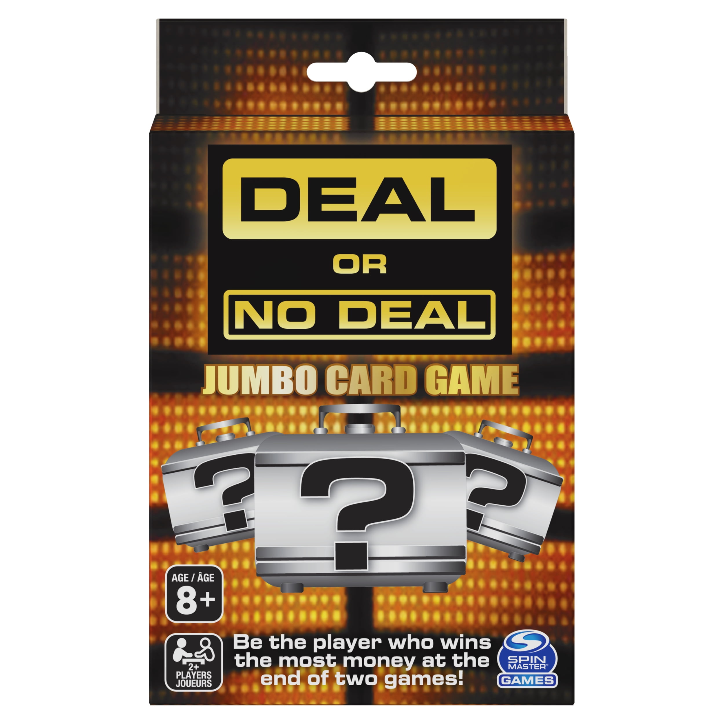 Deal or No Deal Game Show, Jumbo Card Game, For Families and Kids Ages ...