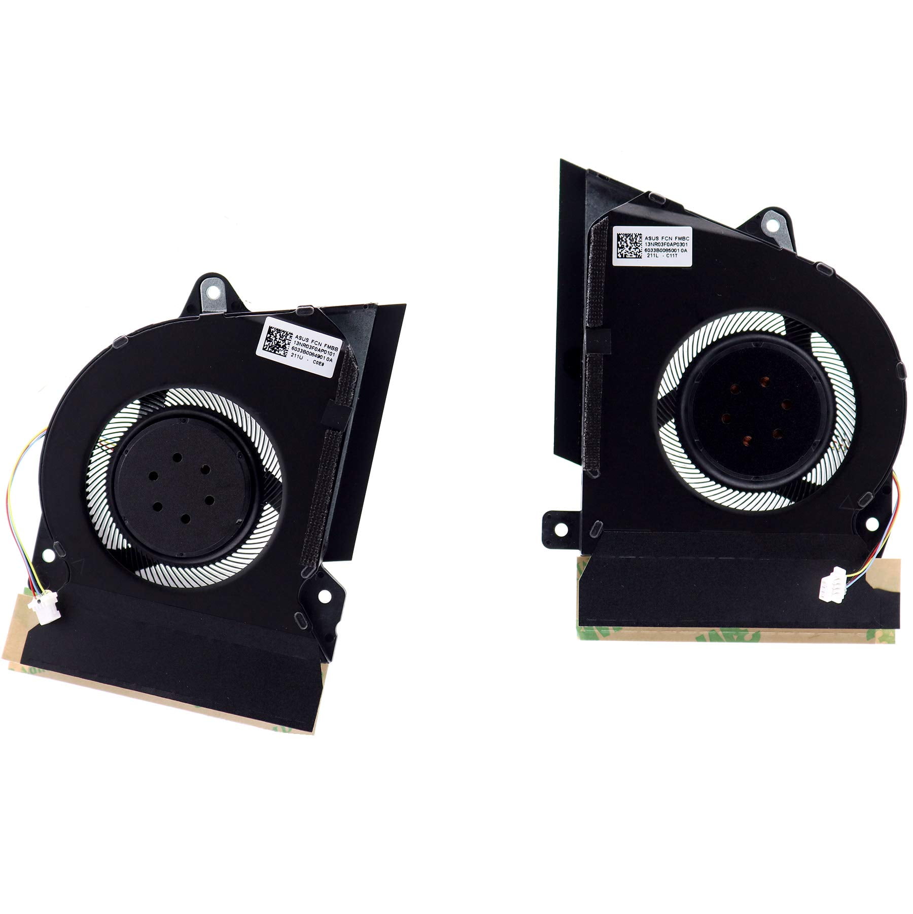 Deal4GO 12V CPU & RRF12 GPU Graphics Cooling Fan Replacement for ASUS ...