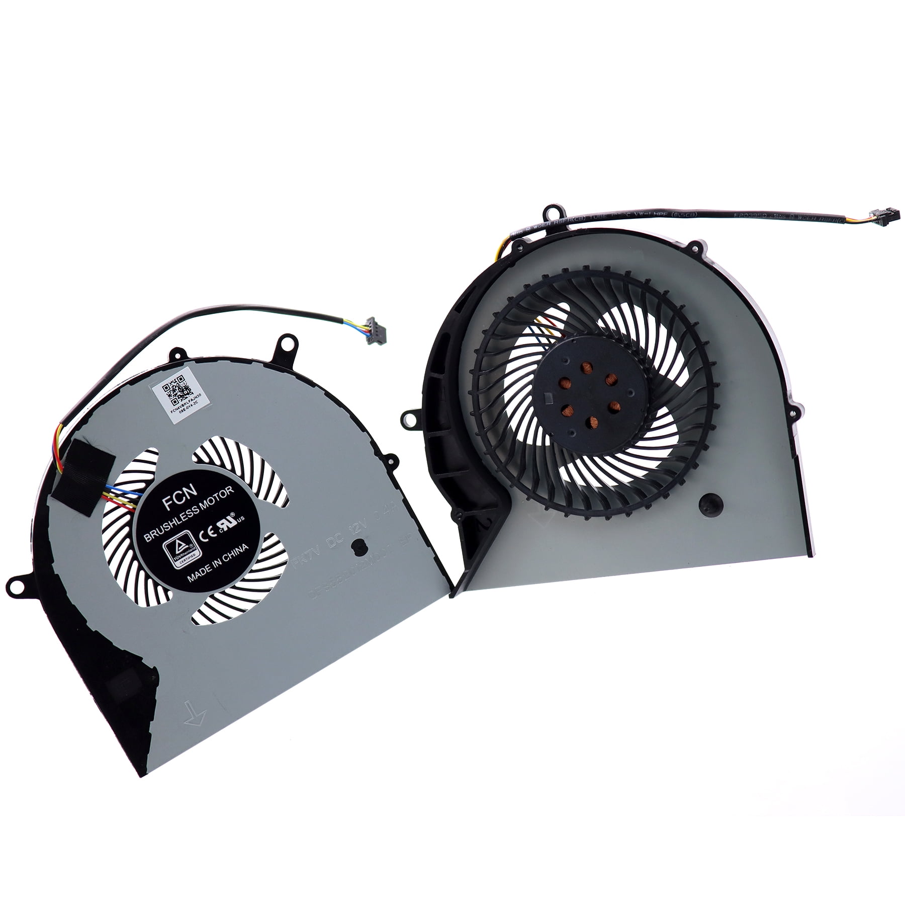 Deal4GO CPU Cooling Fan DFS552012M00T FK7V w/ GPU Fan DFS602212M00T ...