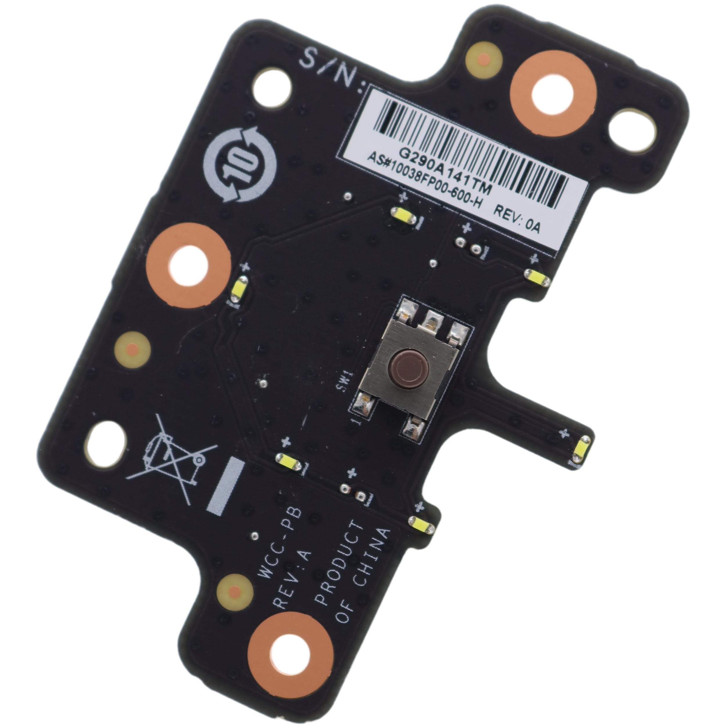 Deal4GO Front Panel Power SSF20 Button Switch Board 15C0085-4 ...