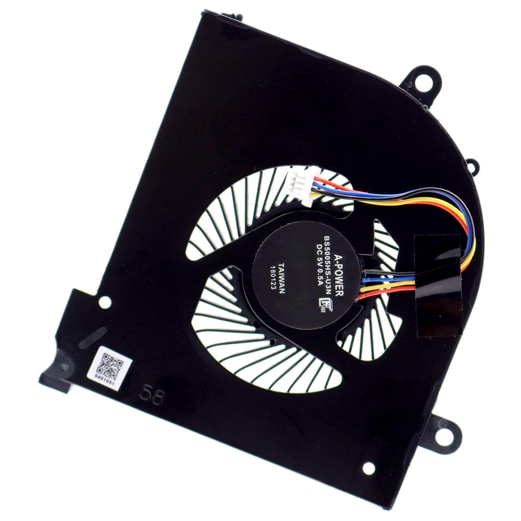 Deal4GO Left Side CPU SSF20 Cooling Fan 16Q2-CPU-CW Replacement for MSi ...
