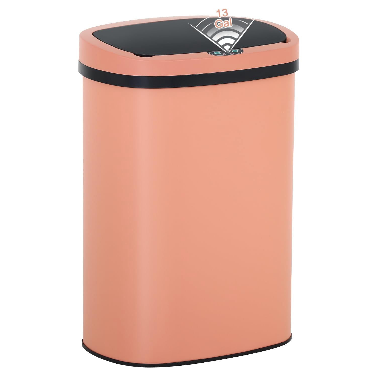 DealNest Automatic Touch-Free 13 Gallon Kitchen Trash Can with Lid ...