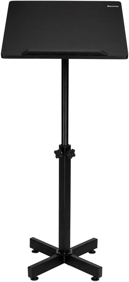 DealNest Classic Lectern Podium Stand, Height Adjustable Church ...