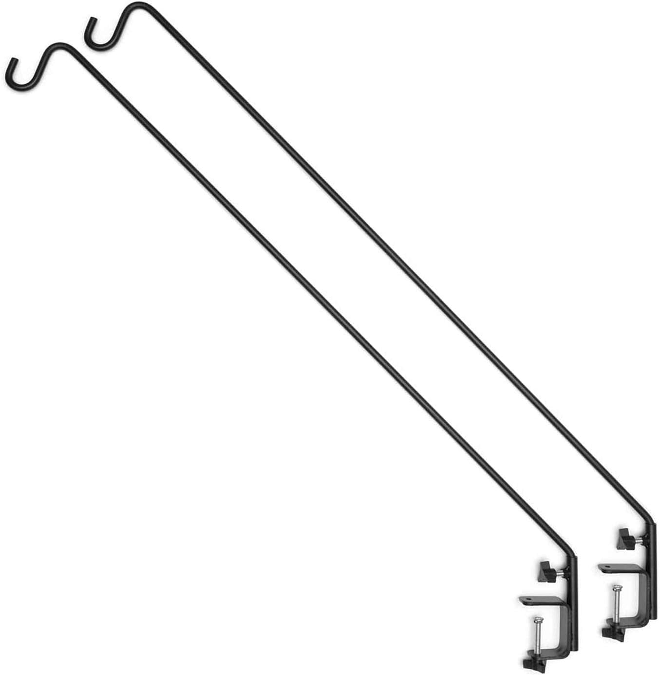 DealNest Deck Hook (2 Pack, 49-Inch Deck Hook), Double Forged Solid ...