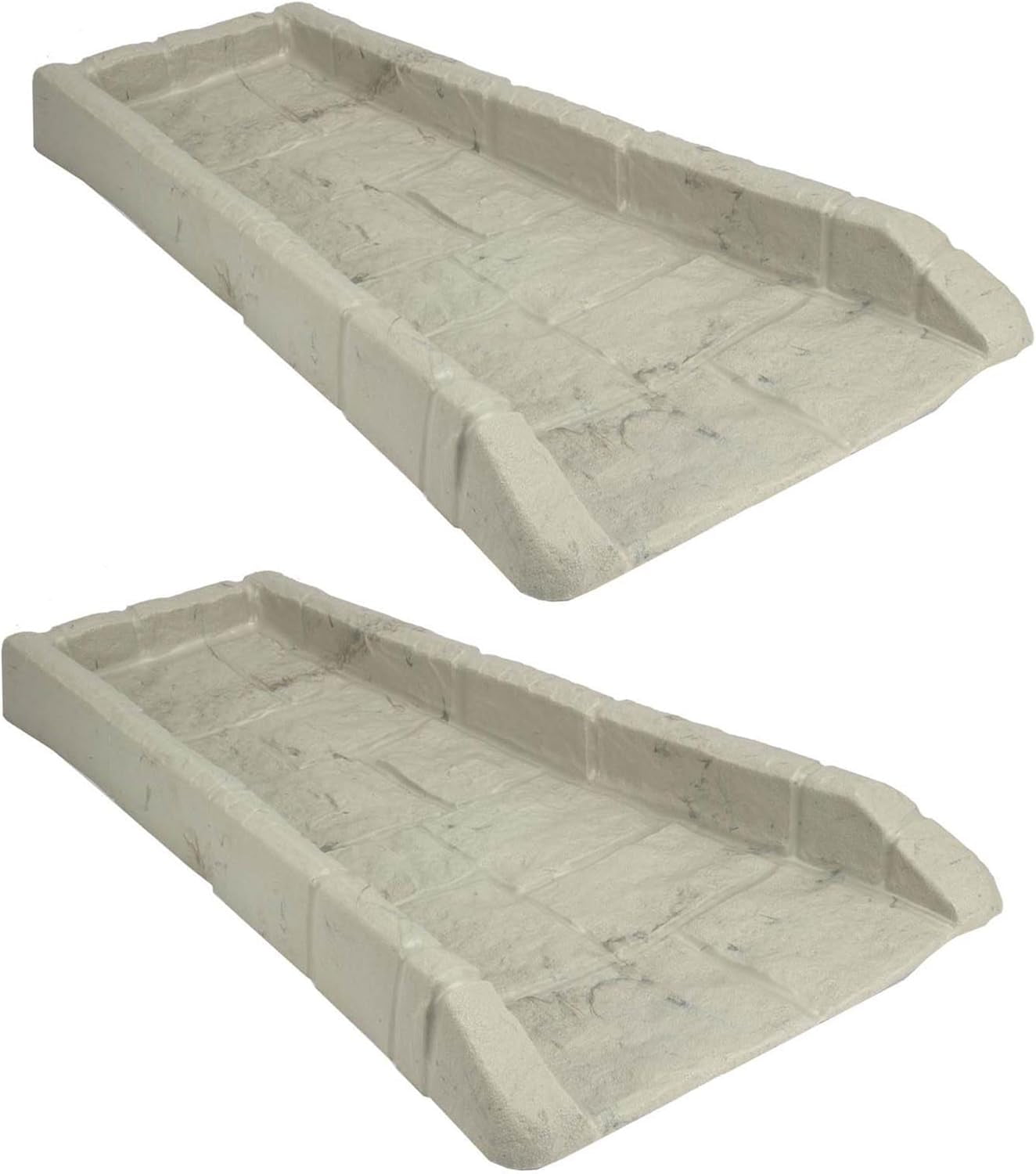 DealNest Poly Composite Easy to Use Decorative Outdoor Rain Gutter ...