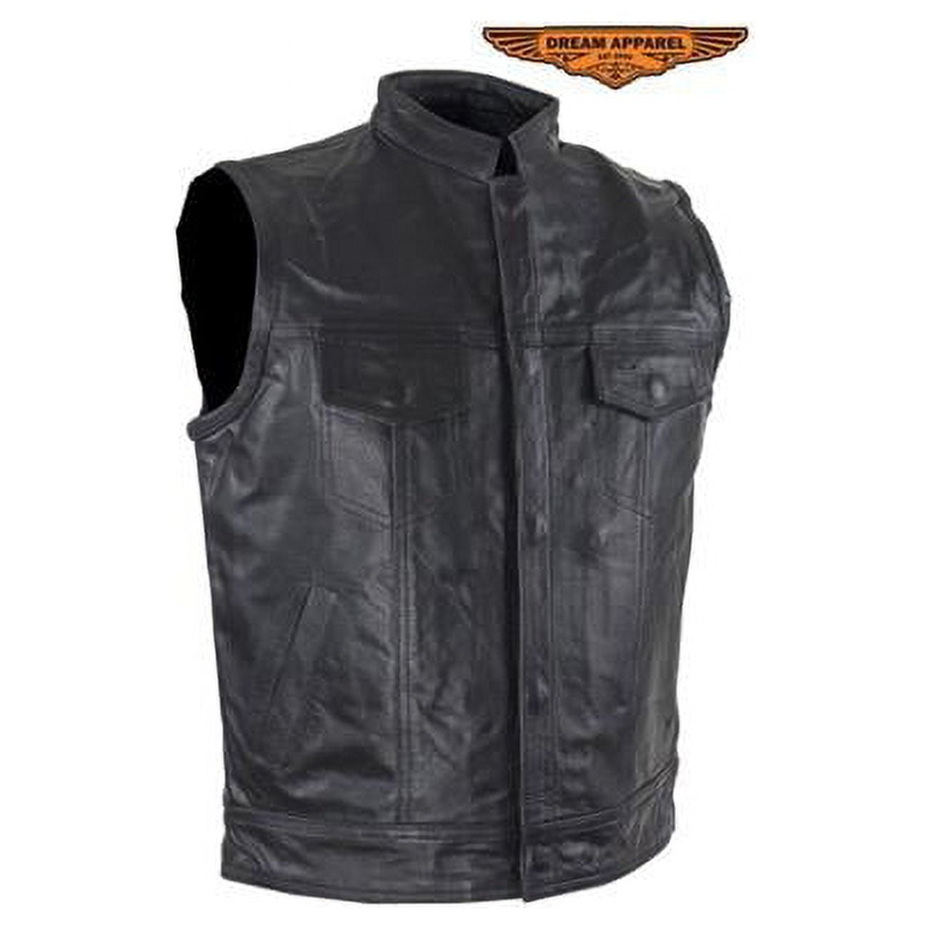 Dealer Leather KD320-XL Kids Motorcycle Club Vest - Extra Large ...