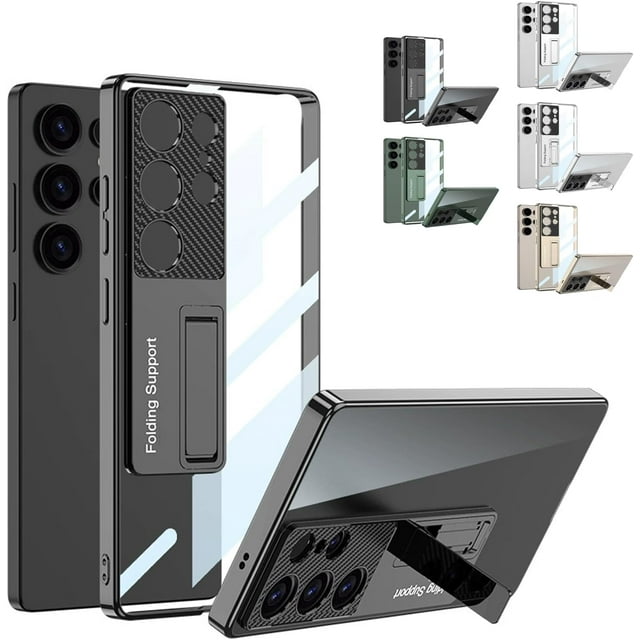 Dealggoo Electroplated Bracket Phone Case for Samsung Galaxy S25Ultra ...