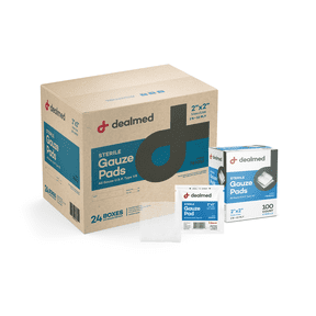 McKesson 6-Ply Split Sponges, Sterile Medical Gauze Dressings ...