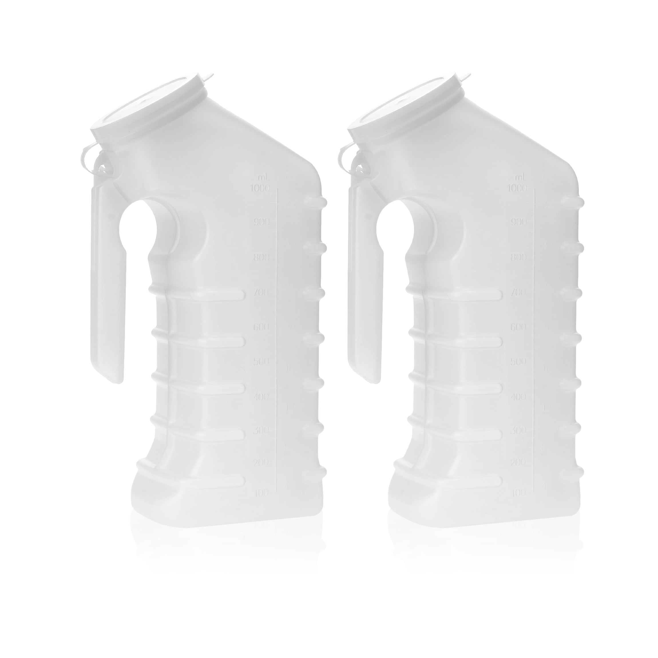 Dealmed Nighttime Bedside Container, Male Urinal with Attached Cover ...