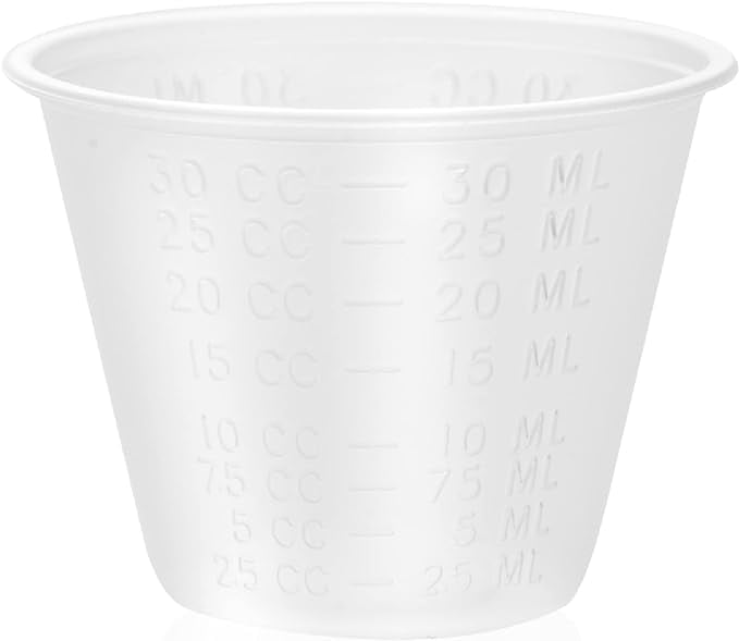 Dealmed Medicine Cups – 200 Medicine Measuring Cups, Graduated, 1oz ...