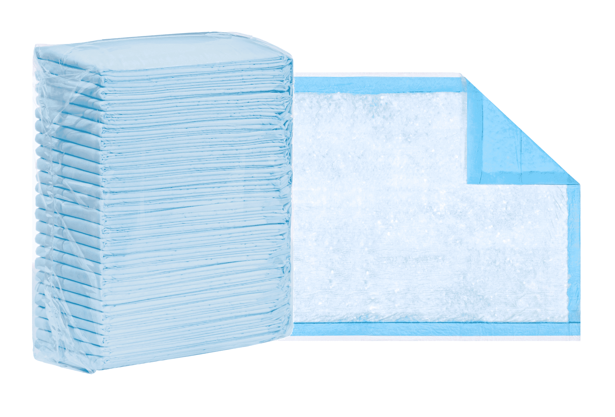 Dealmed Moderate Absorbency Disposable Medical Underpads, 2-Ply Tissue ...