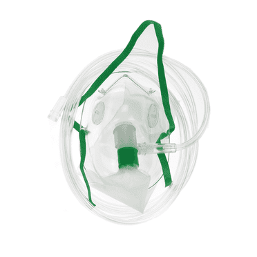 1pk Adult Non-Rebreather Oxygen Mask w/6.8Ft Crush Resistant Tubing ...