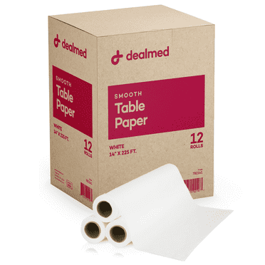 Medical Exam Table Paper, Smooth Table Paper, 21 inches x 225 feet ...