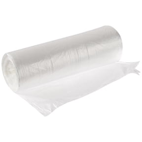 PlasticMill 6 Gallon High Density Clear Garbage Bag,6 MICRON,20x22,100 ...