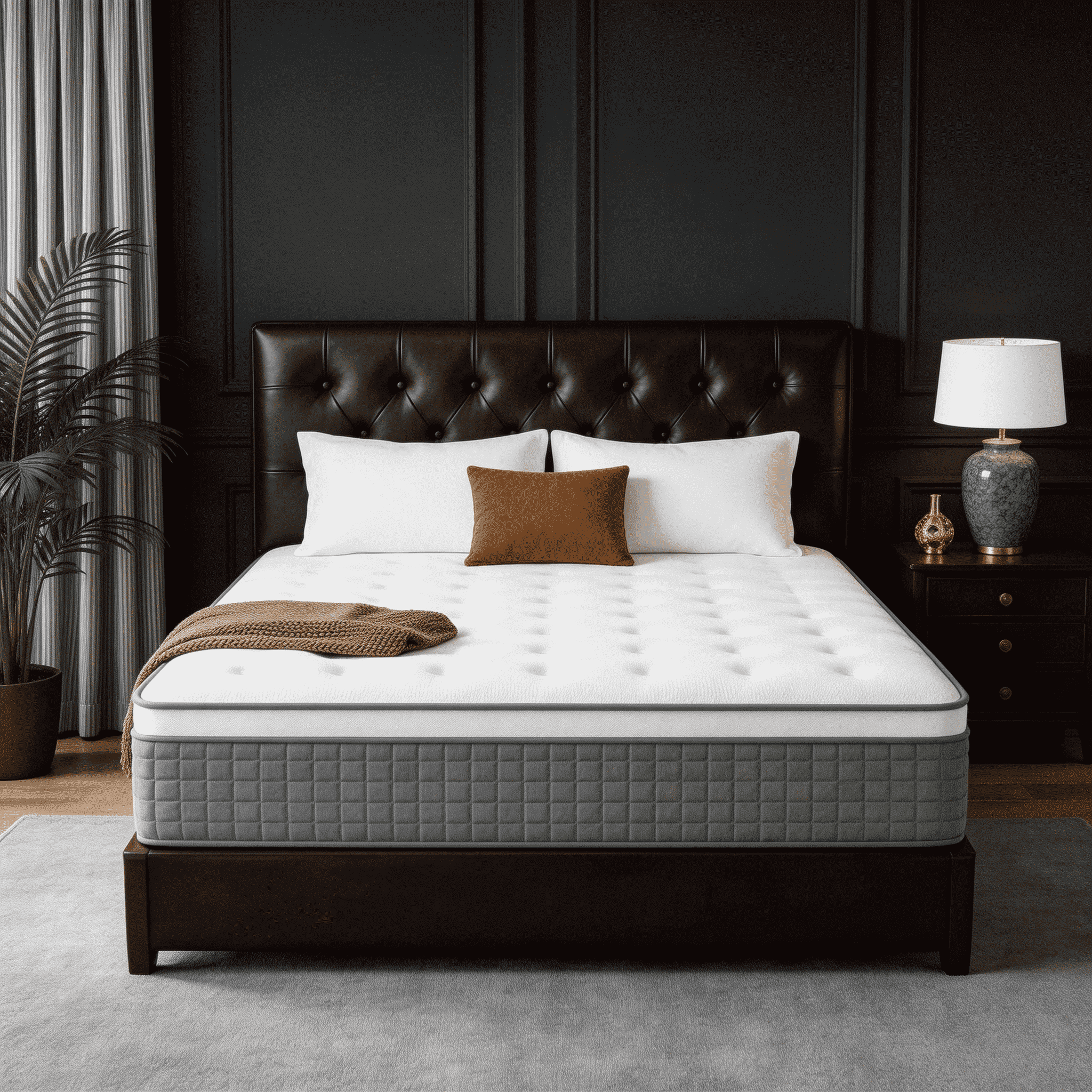 Dealnight 14 inch King Size Mattress in a Box, Firm Hybrid Cooling Gel ...