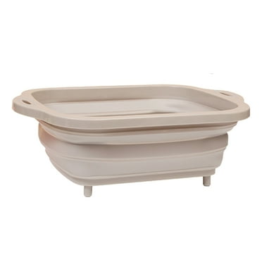 Wakeman Outdoors 9L Collapsible Wash Basin - Portable Sink with Drain ...