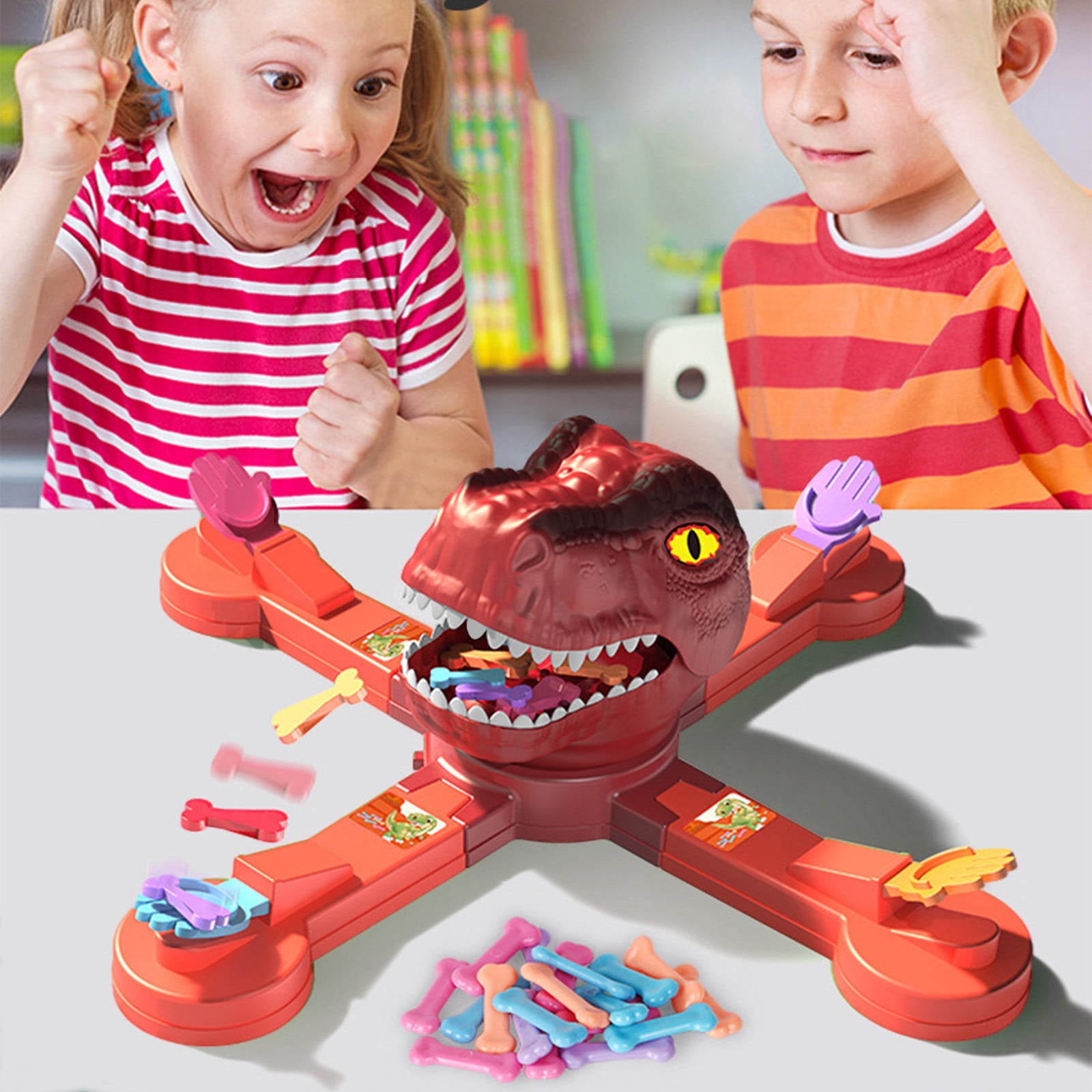 Dealovy Interactive Dinosaur Toy Desktop Throwing Toys - Educational ...