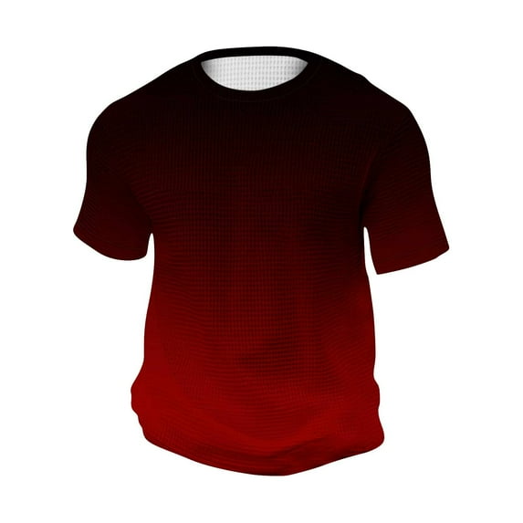 Dealovy Mens Plus Size T-Shirts Short Sleeve Crew Neck Casual Homewear ...