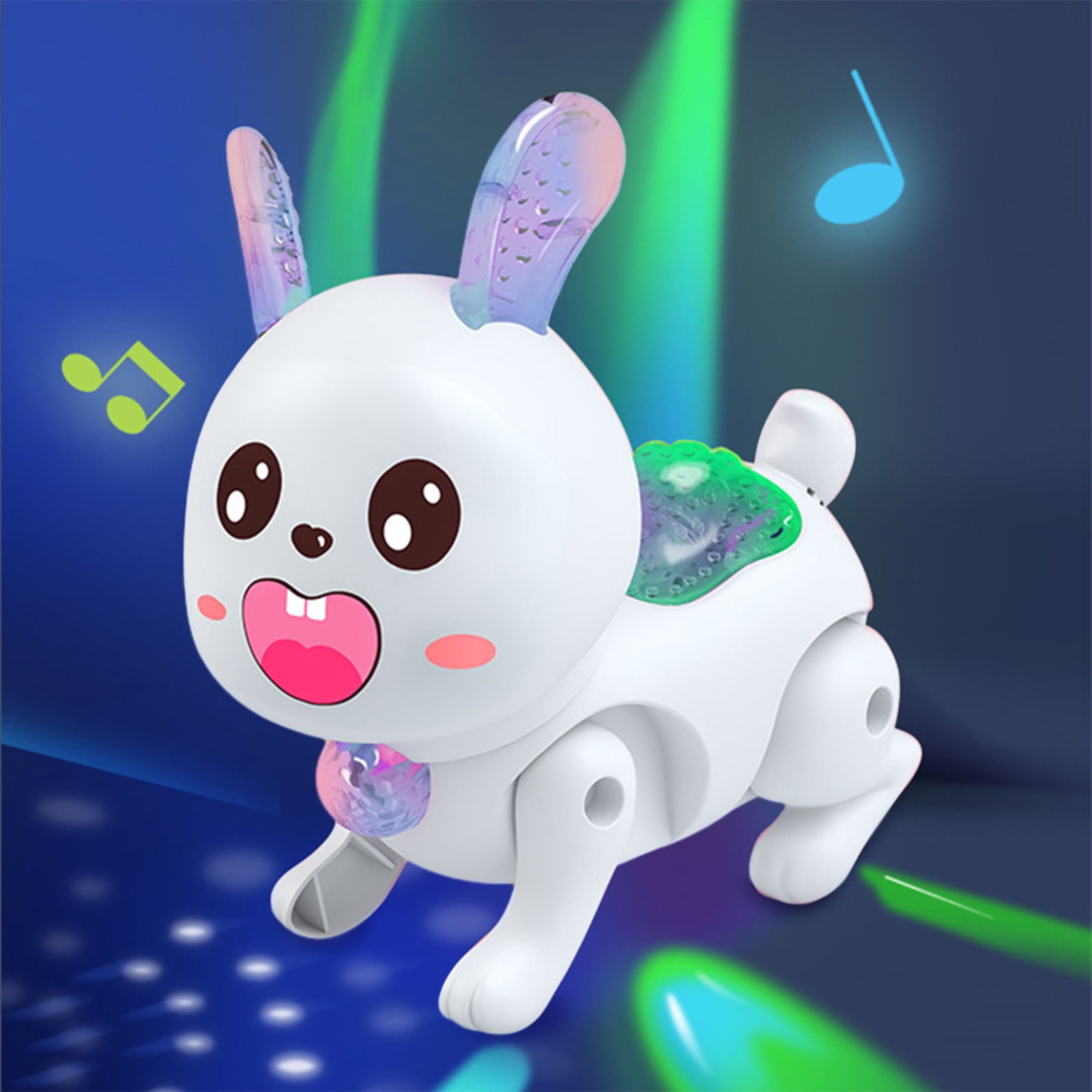 Dealovy Musical Bunny Toy - Glowing, Singing, Dancing Robotic Pet for ...