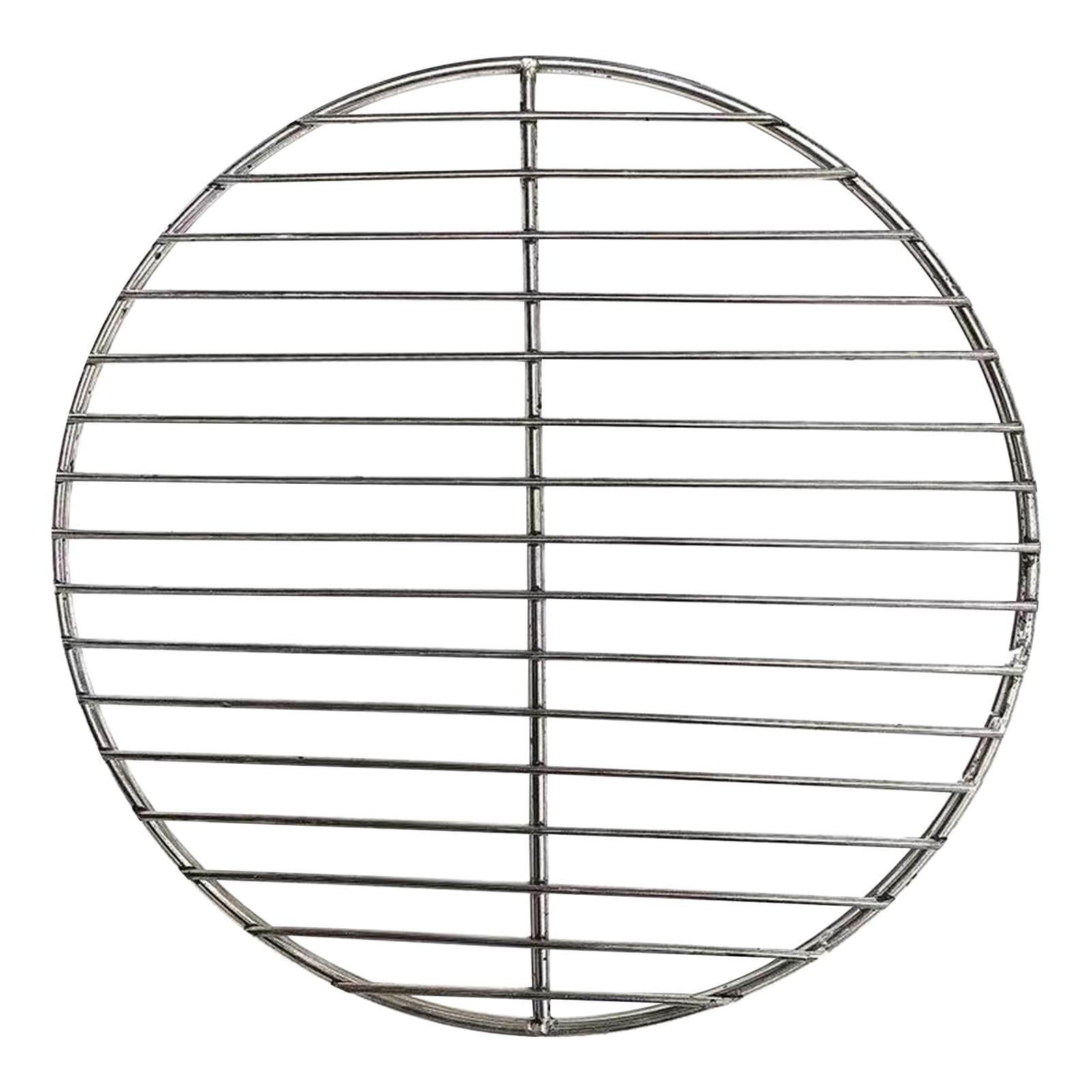 Dealovy Stainless Steel Circular Grill Mesh with Thick Barbecue and ...