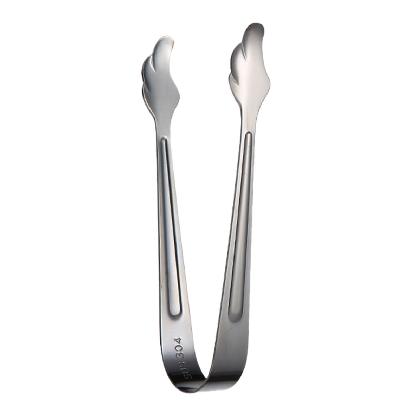 Deals! 2 PCS 304 Stainless Steel Ice Clip Thickened Food Clip Children ...