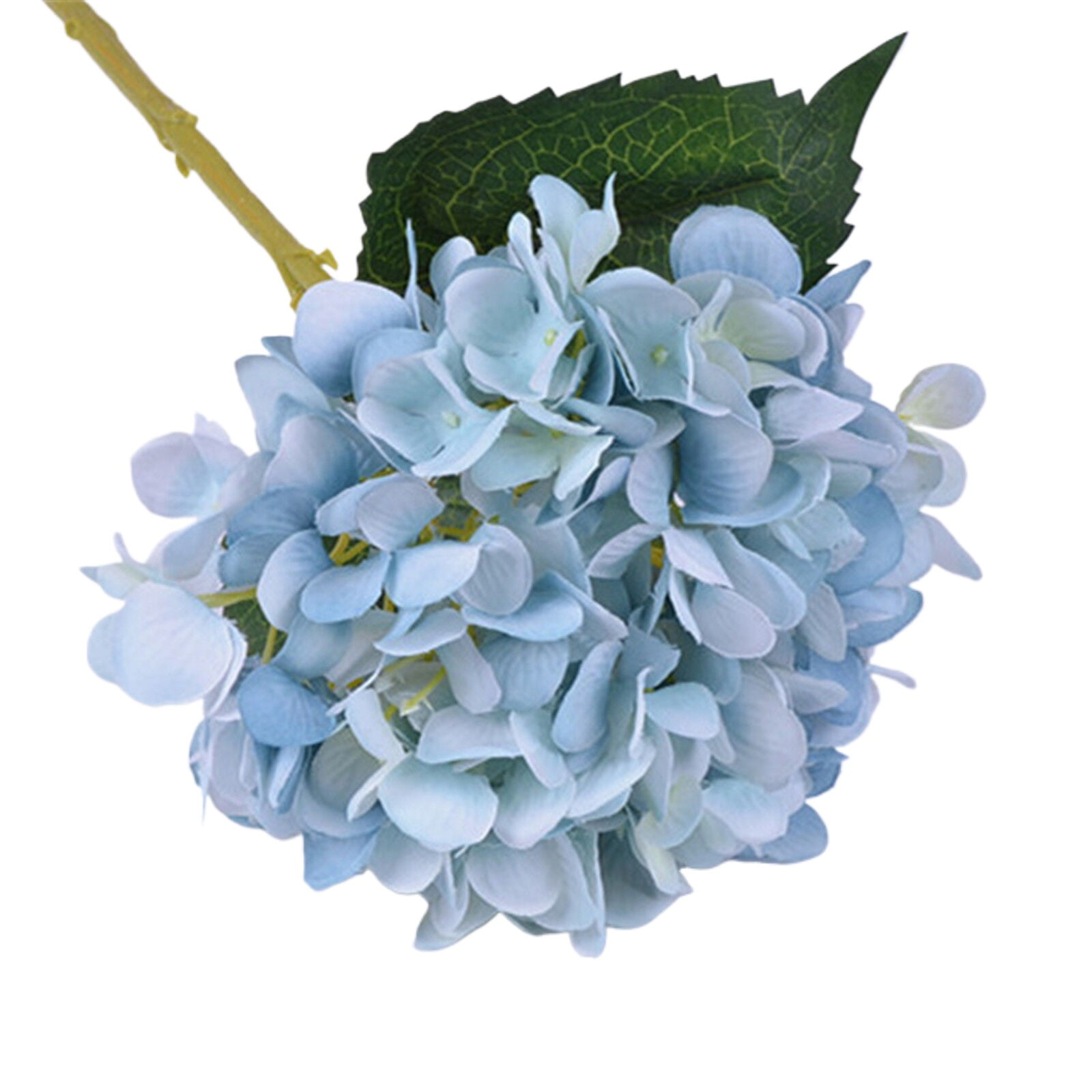 Deals! 3PCS 16.4In Artificial Hydrangea Silk Flowers Bouquet Faux ...