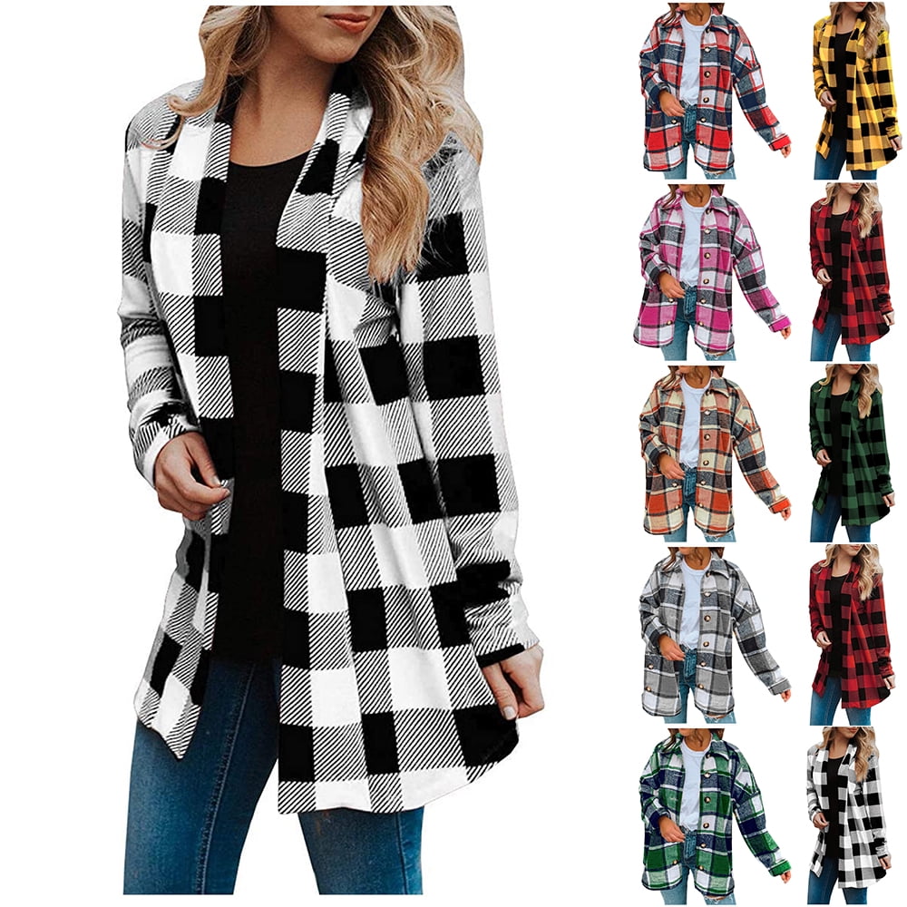 YOTAMI Women's Authentic Autumn Winter Pullover, Casual Slim Coat ...