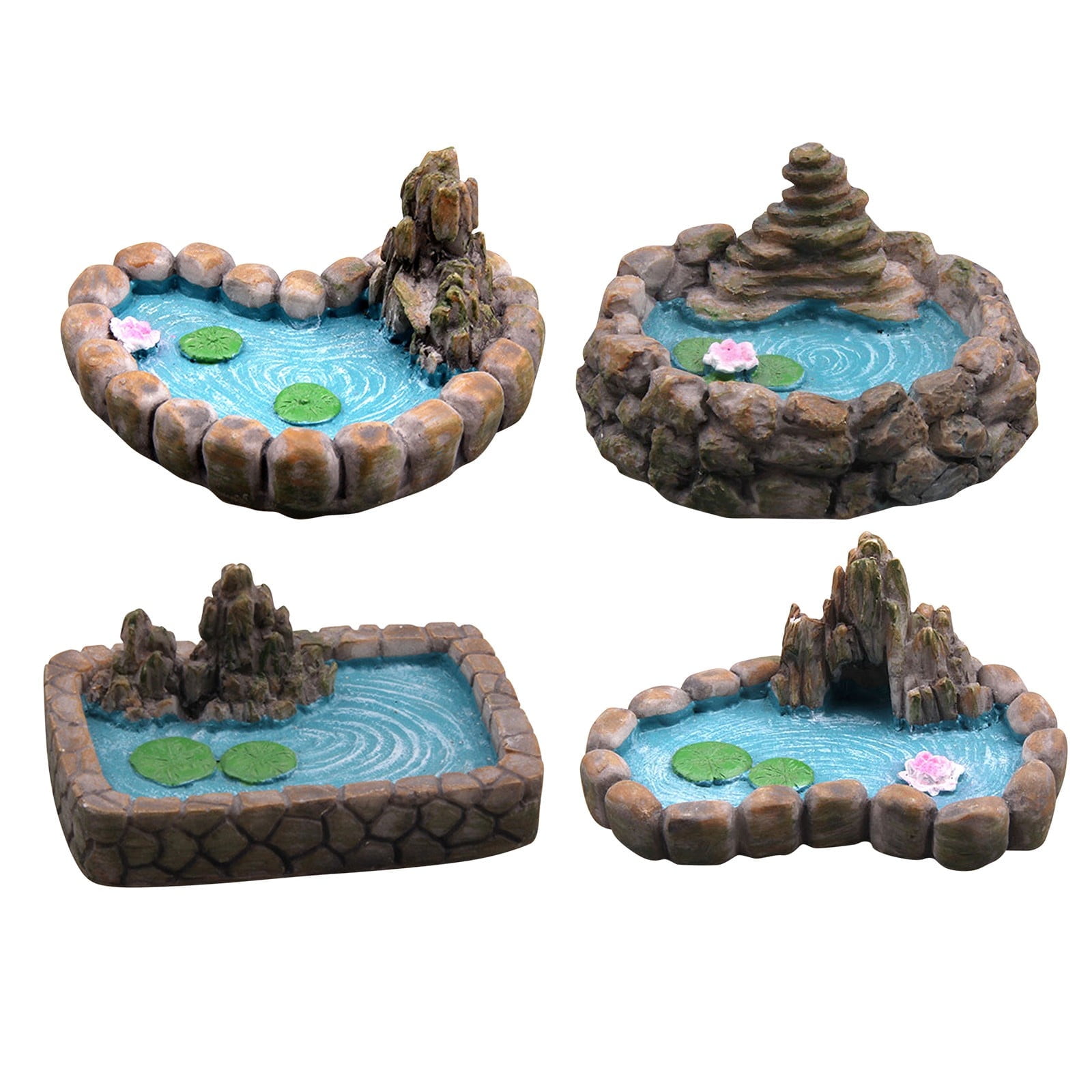 Deals Accessories Landscapes DIY Micro FairyGarden Miniatures Pool ...