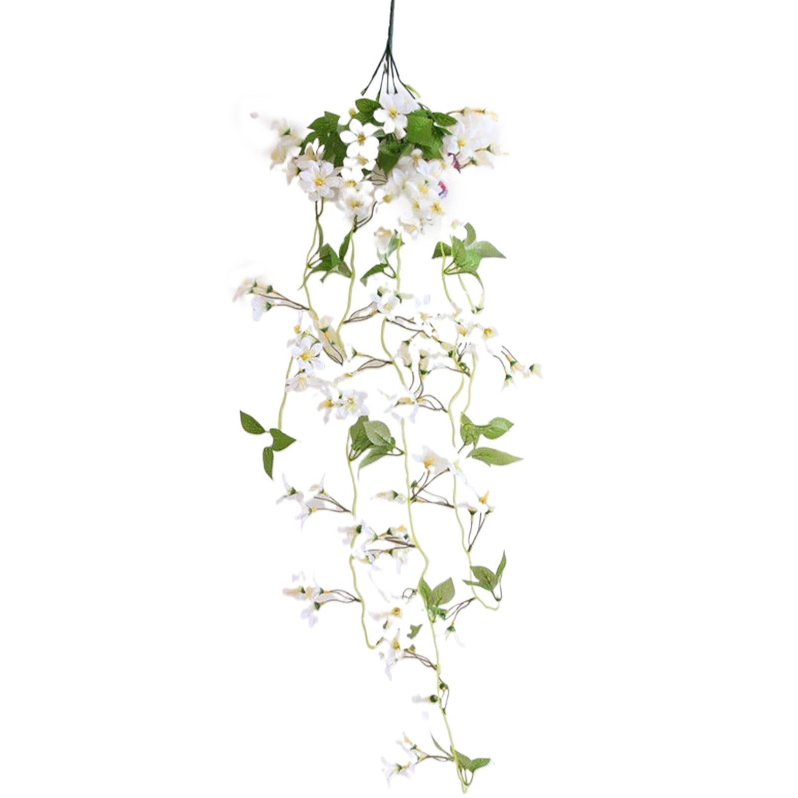 Deals! Artificial Hanging Flowers Artificial Hanging Plant Silk Faux ...