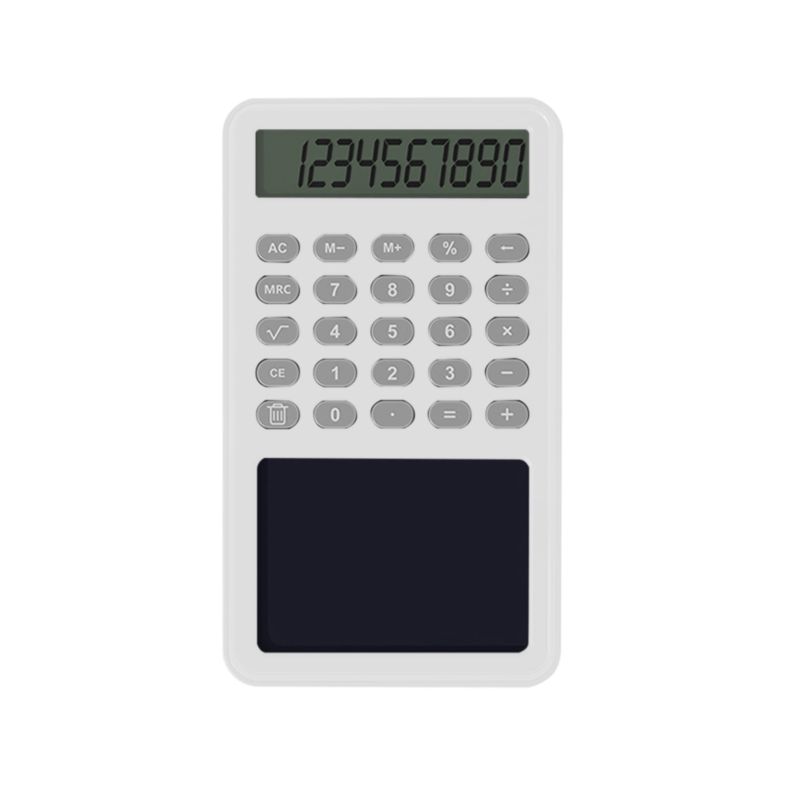 Deals！Basic Calculator With Writing Tablet Doodle Pad,Lock Button and E ...