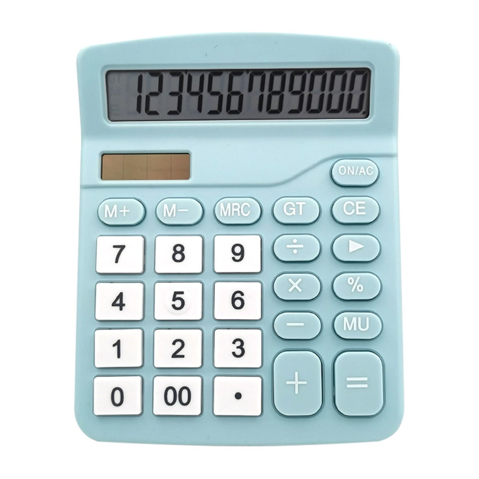 Deals！Basic Calculator for Students,Dual-Power Handheld Desk Calculator ...