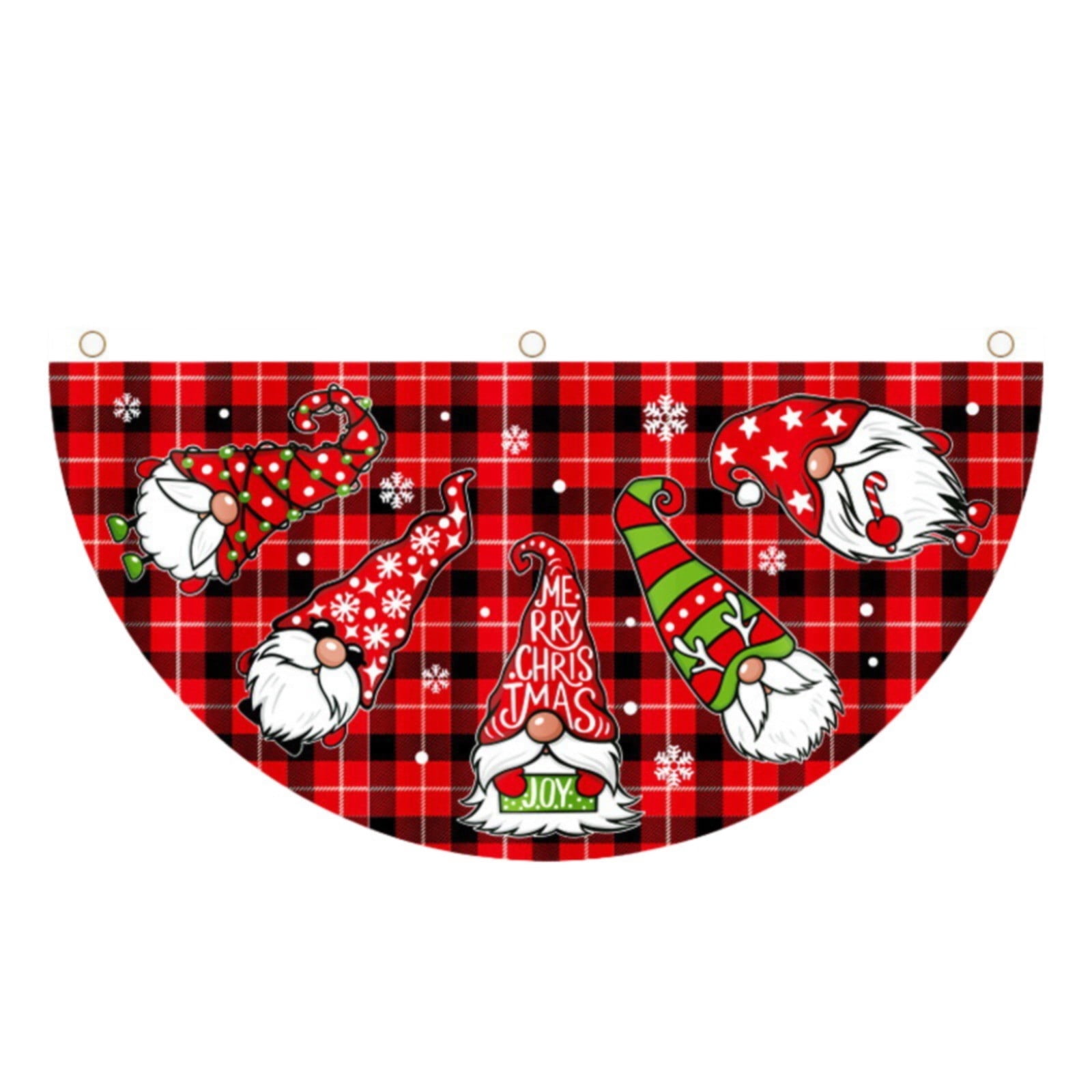Deals Christmas Bunting Flag Christmas Fan Flag Christmas Hanging ...
