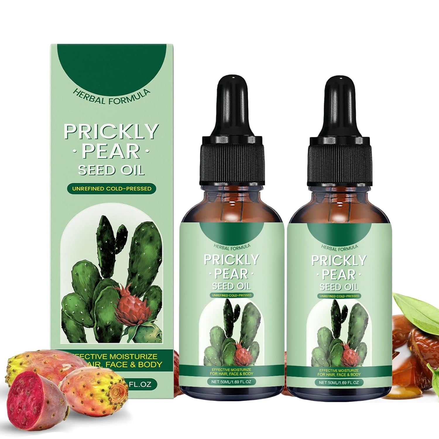 Deals Clearance Prickly Pear Seed Oil, 100% Natural Organic Prickly ...