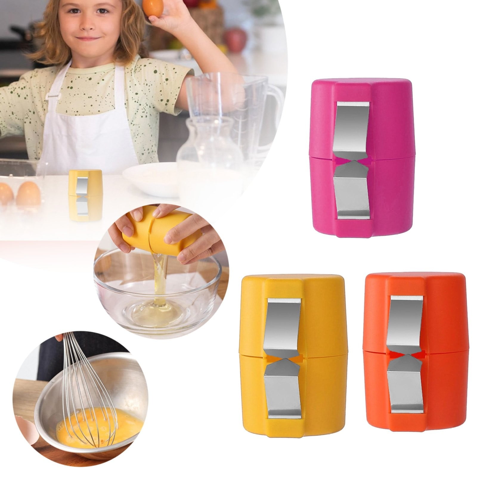 Deals Curicnerb Kitchen Slicer Handheld Egg Cutting Tool Kitchen Egg ...