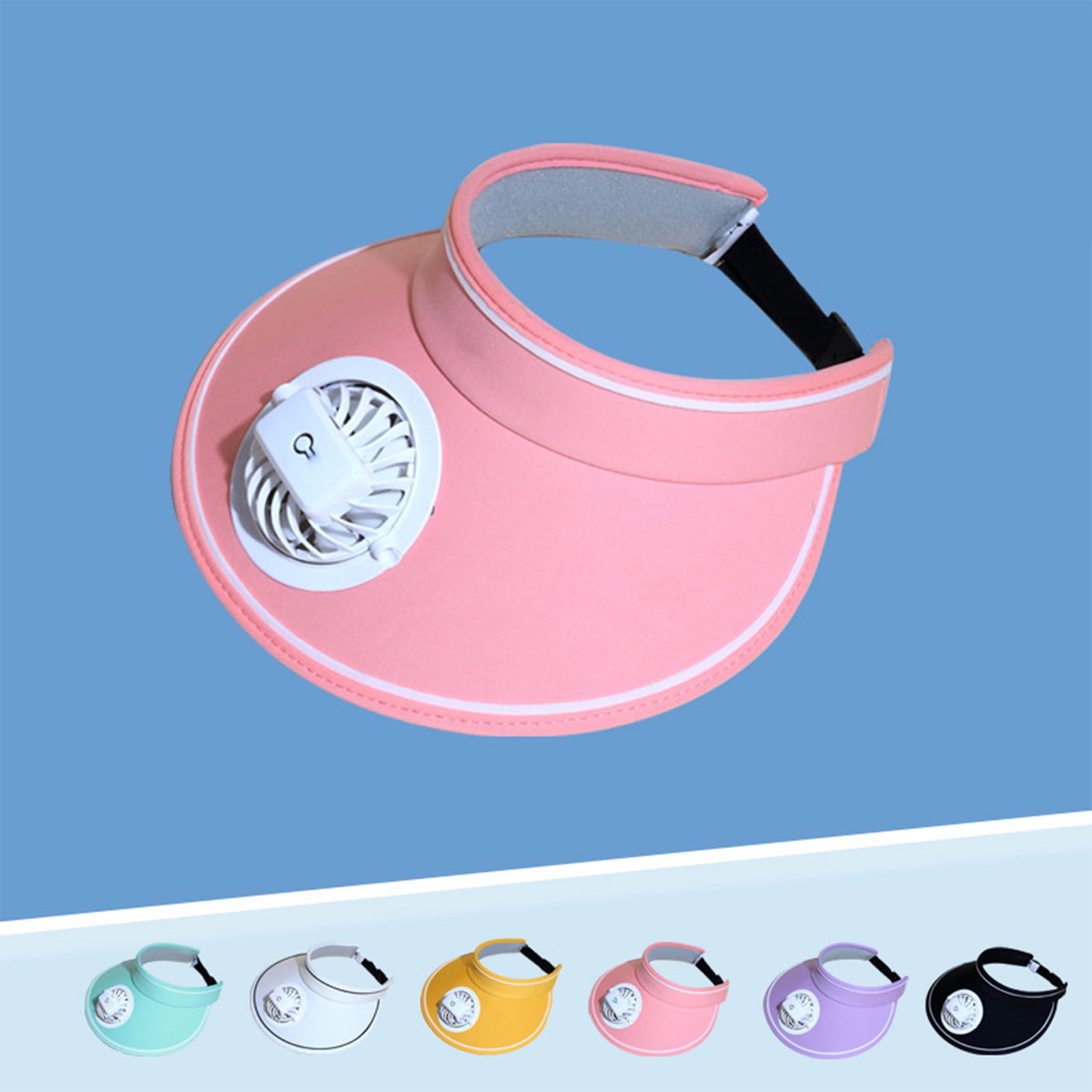 Deals of The Day Clearance! 360-Degree Fan Rotating Sun Visor, USB ...