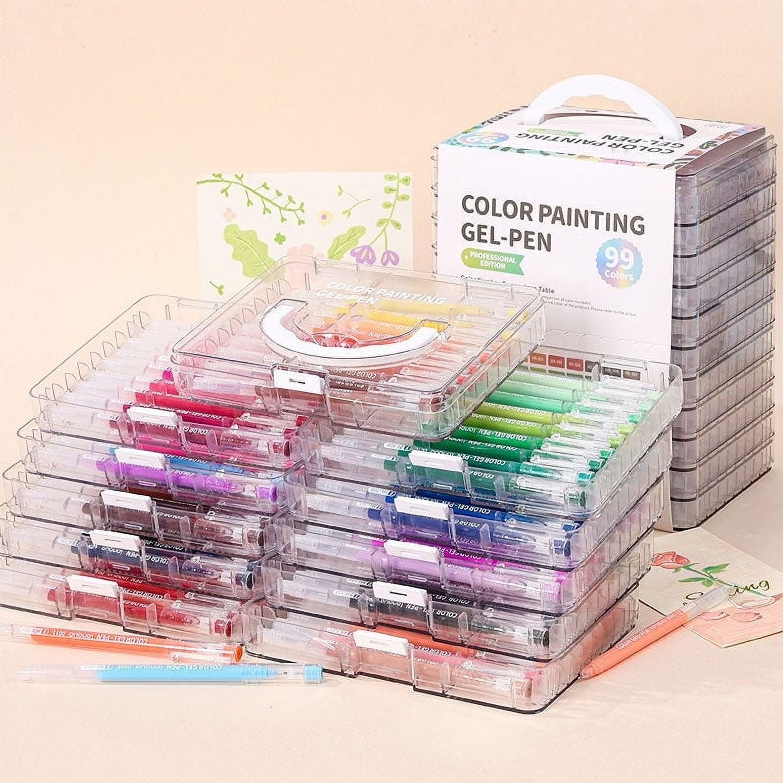 Deals of The Day Clearance! 45/72/99 Color Gel Pen Set - Multicolored ...