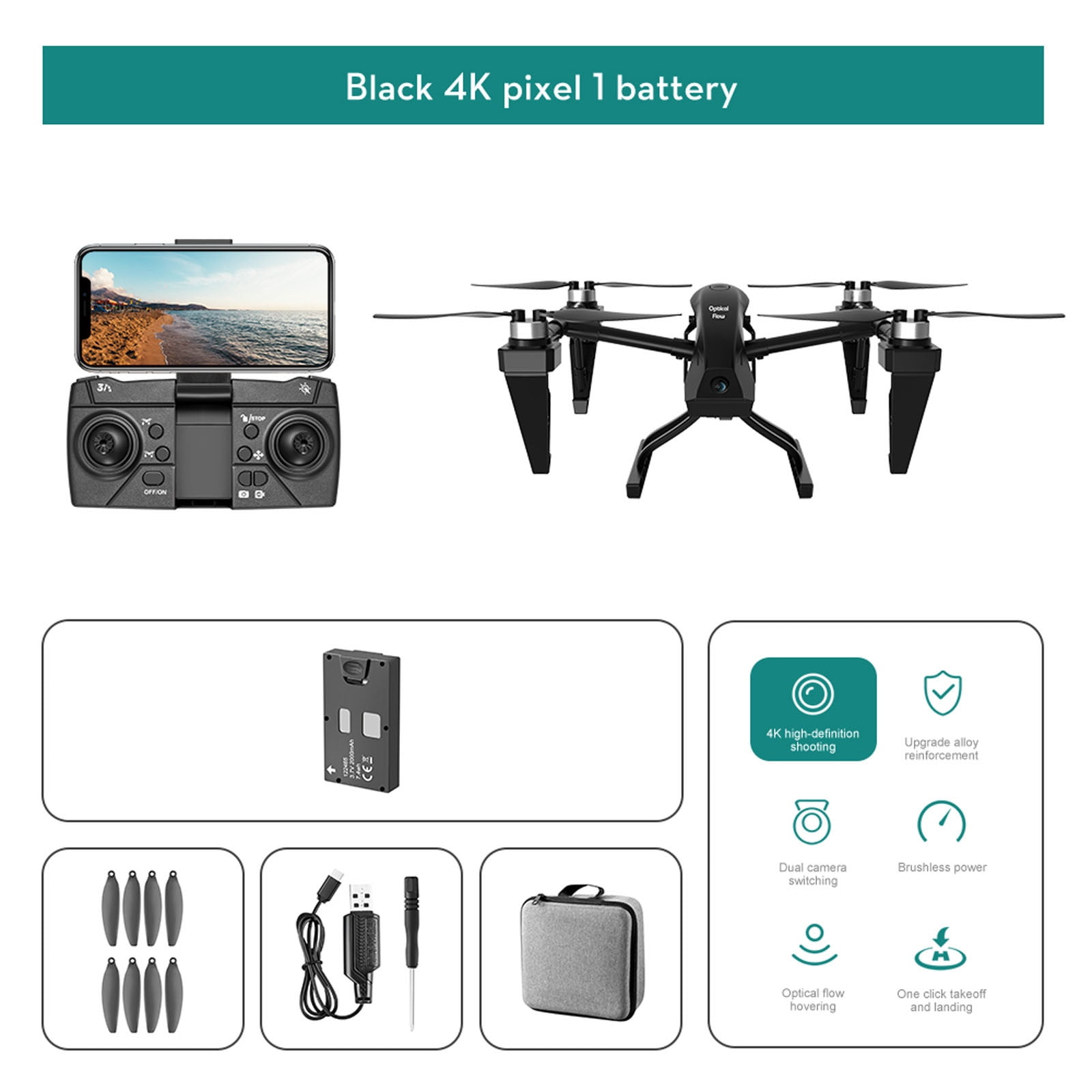 Deals of the Day Clearance! Byujiro Drones with Camera for Adults 4K ...