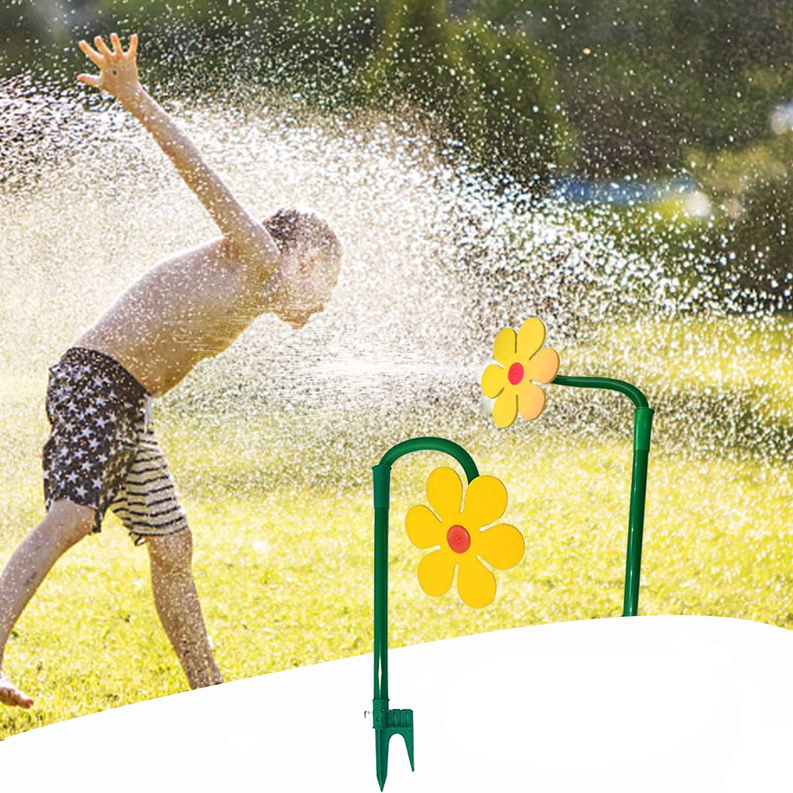 Deals of The Day Clearance! Dancing Sunflower Sprinkler, Automatic ...