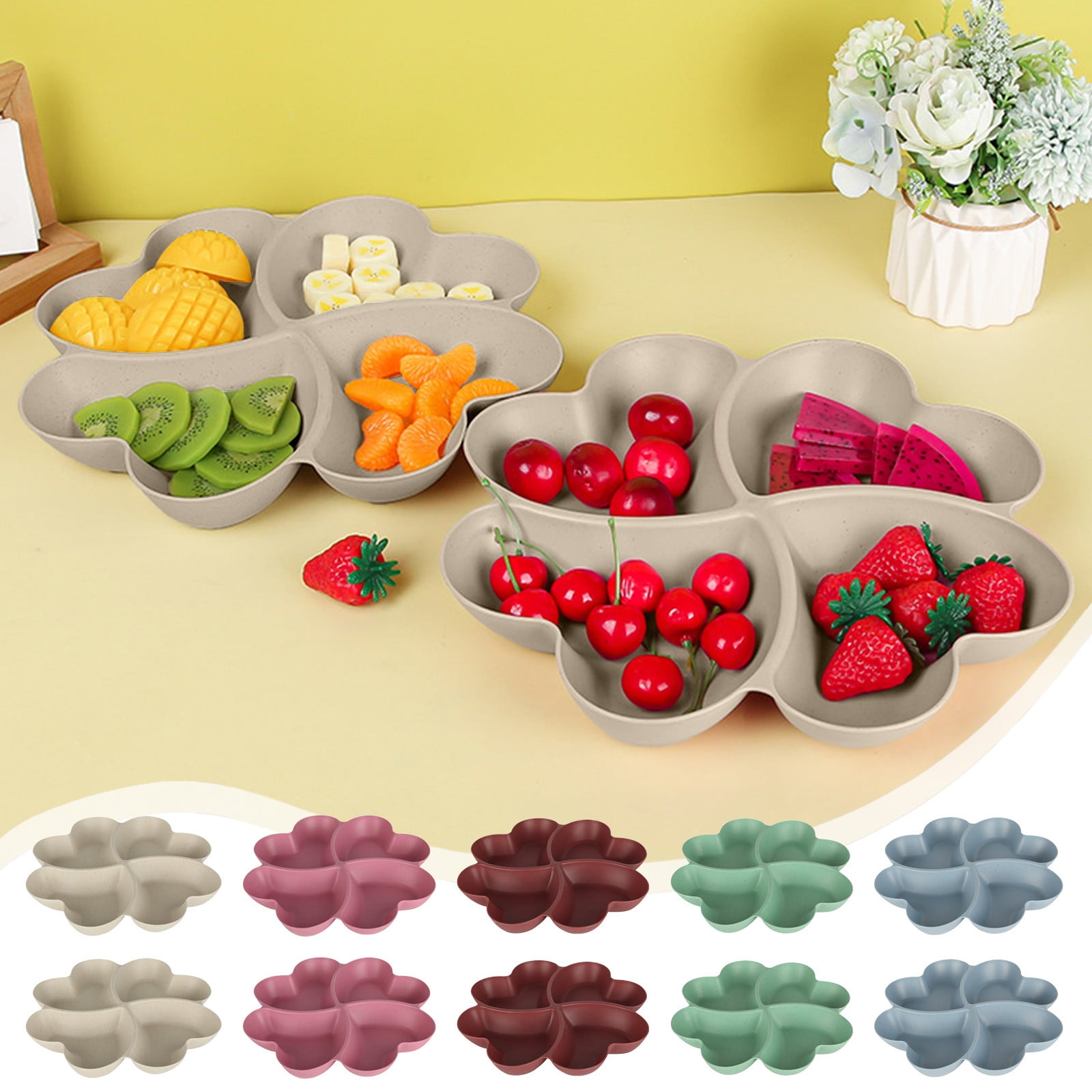 Deals of The Day Clearance! Gosuguu Divided Candy Box, Plastic Snack ...