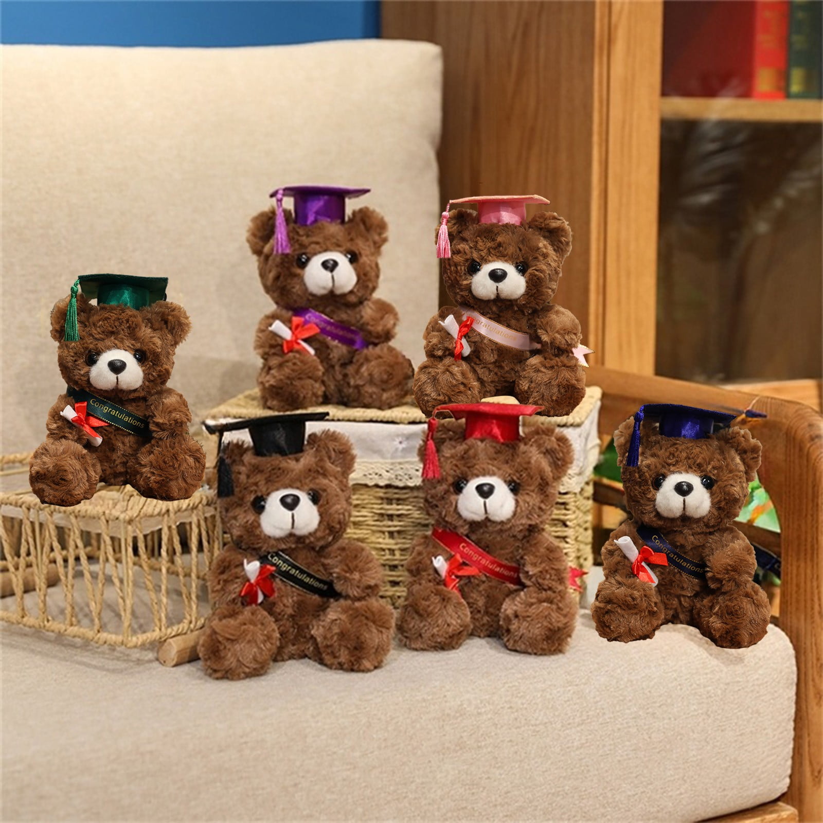 Deals of The Day Clearance! Gosuguu Graduation Hat Plush Doll, 7.1-Inch ...