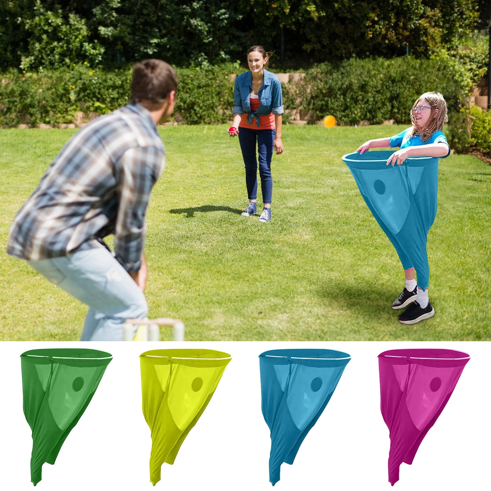 Granny Pants Yard Game Set, Freaky Party Games with 2 Bouncy Balls ...