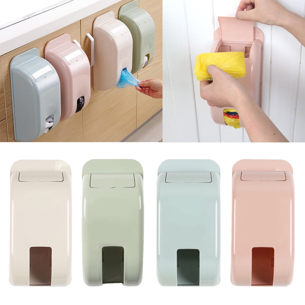 Deals of The Day Clearance! Home Plastic Wall-Mount Carrier Bag Storage ...