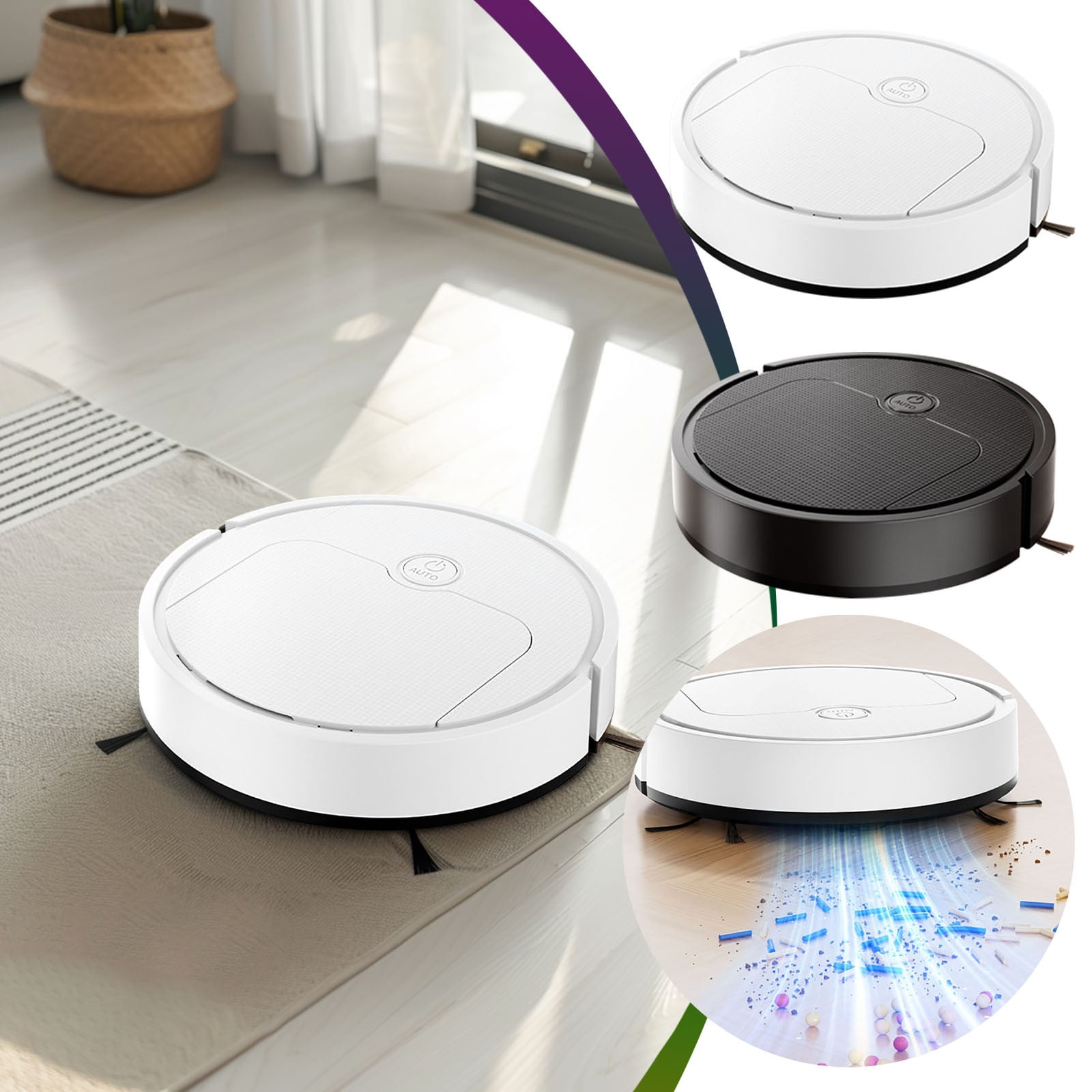Deals of The Day Clearance! Intelligent Home Sweeping Robot, USB ...