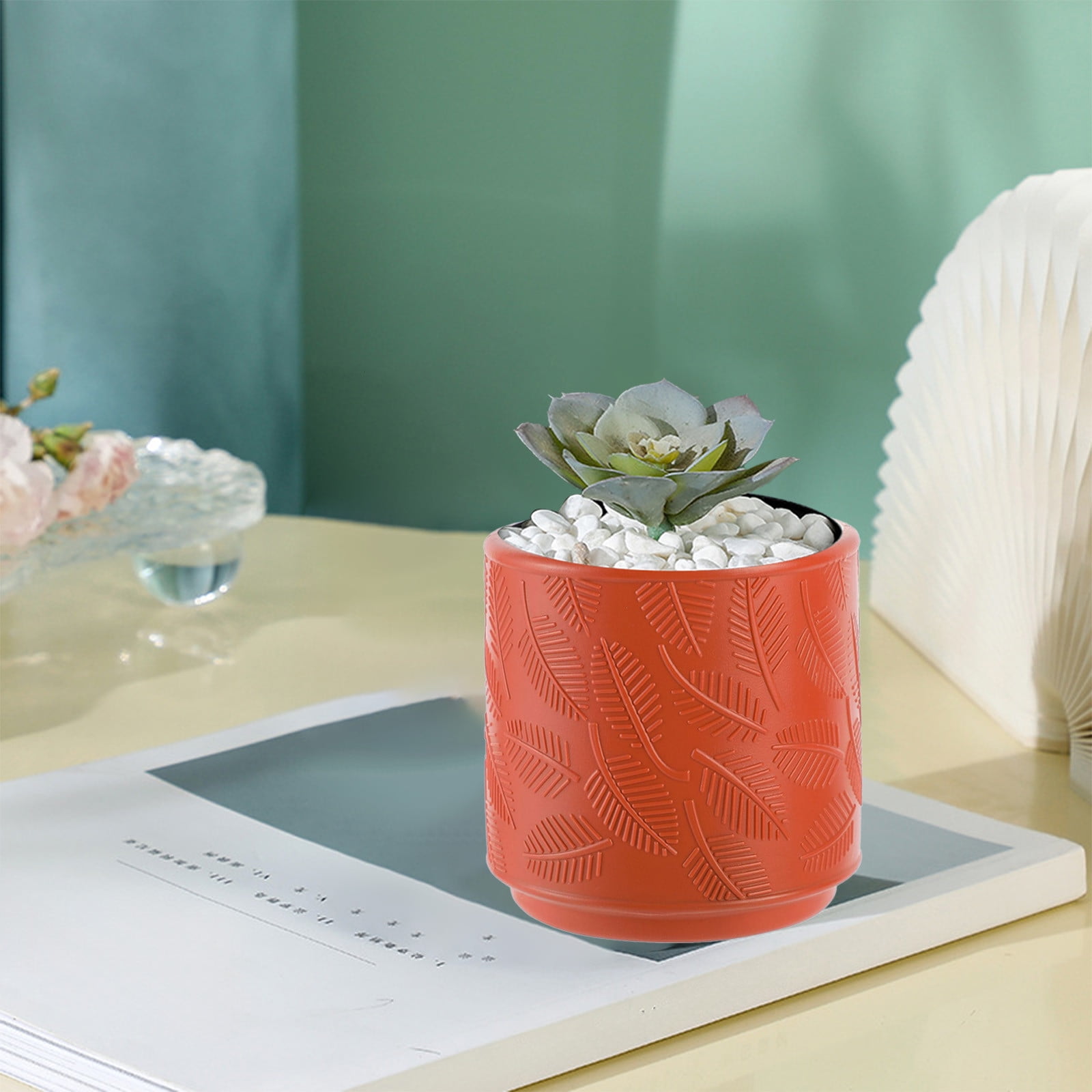 Deals of The Day Clearance! Plastic Imitation Glazed Vase, Living Room ...