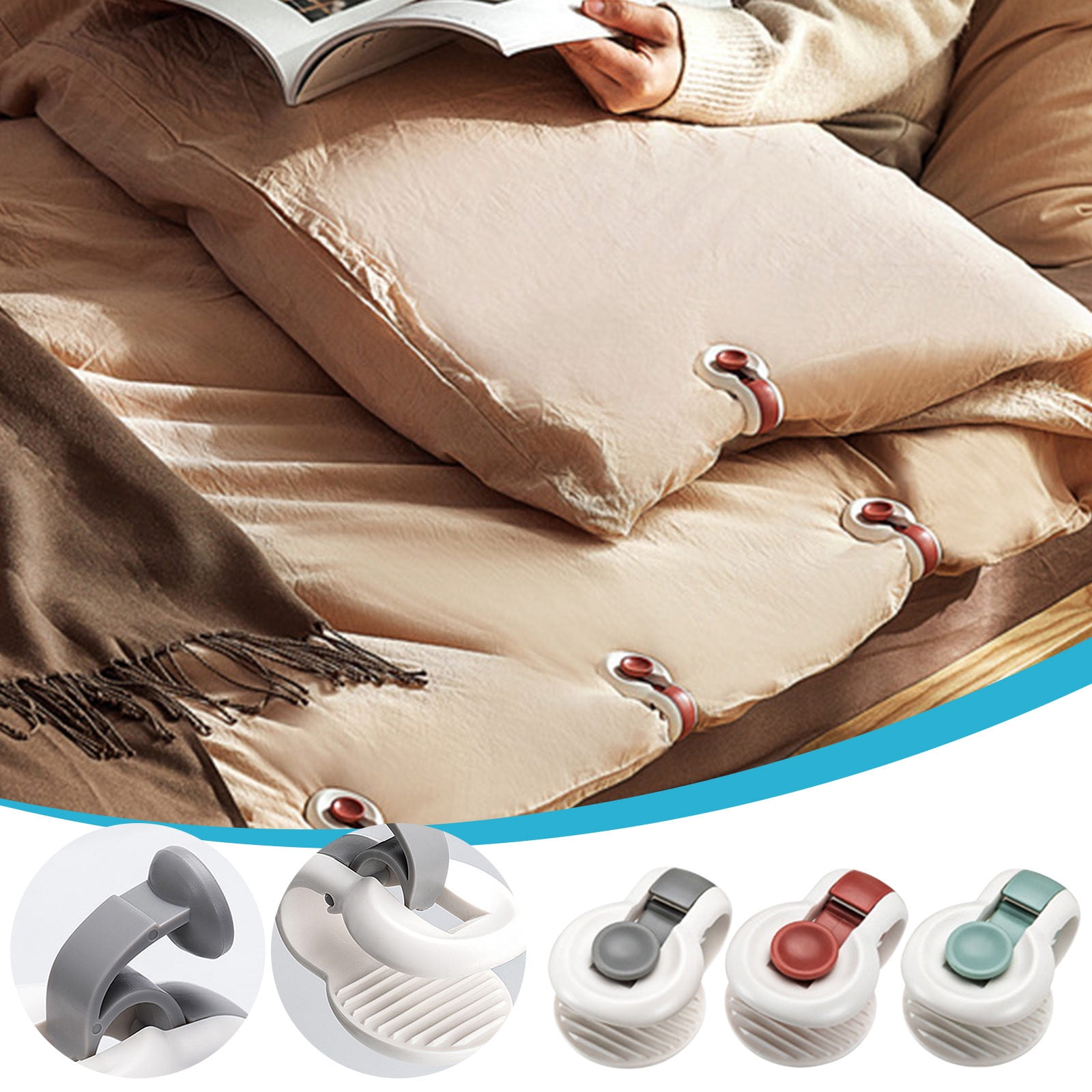 Deals of The Day Clearance! Practical Quilt Buckle, Quilt Sheet Fixing ...