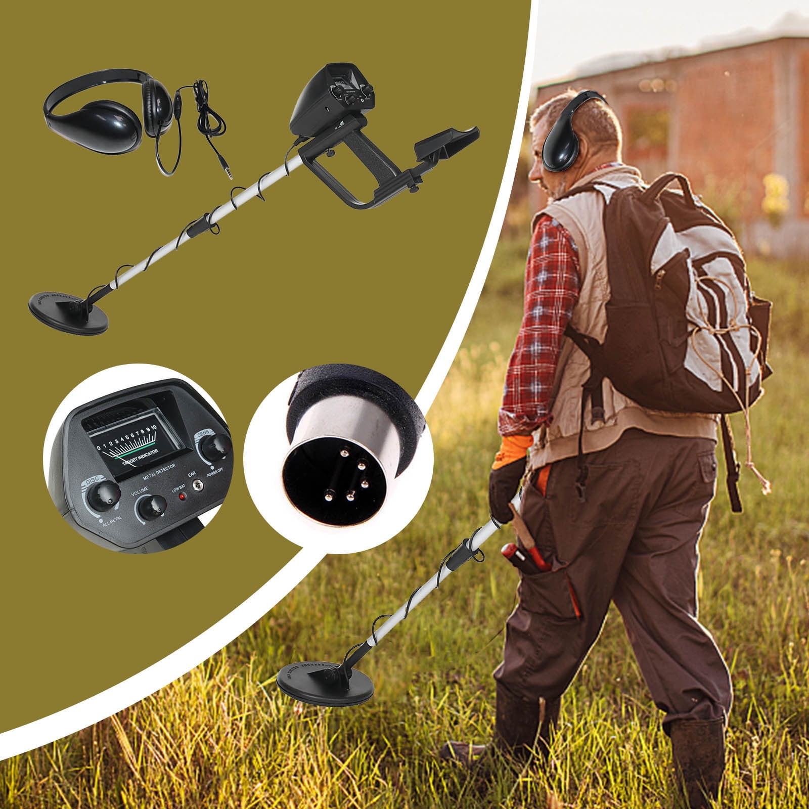 Deals of The Day Clearance! Underground Metal Detector, Archaeological ...