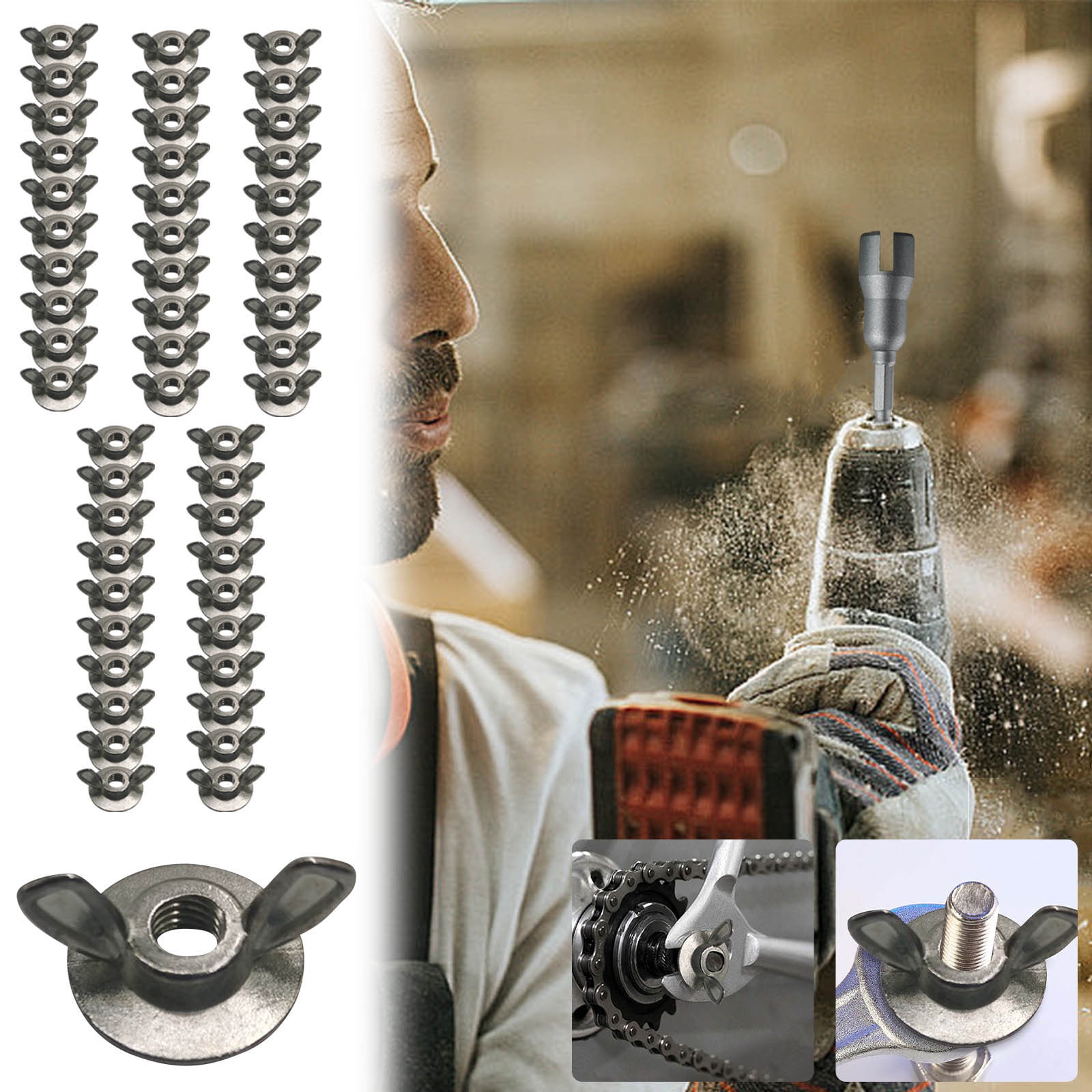 Deals of The Day Clearance! Wing Nut for Blinds, Wing Nut for Panel ...